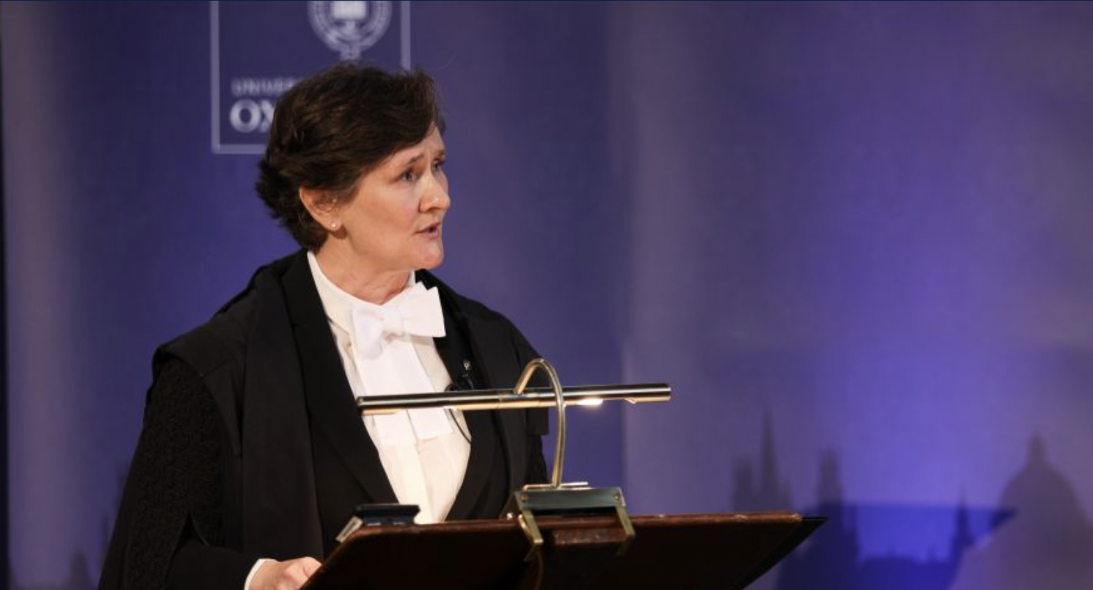 Oxford’s Vice-Chancellor speaks of “awe of people trained in the ...